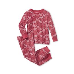 Tchibo - Pyjama - Kinder - Gr. 98/104 - rot