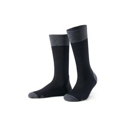 Tchibo - 2 Paar Funktionssocken - Unisex - Gr. 35-38 - schwarz