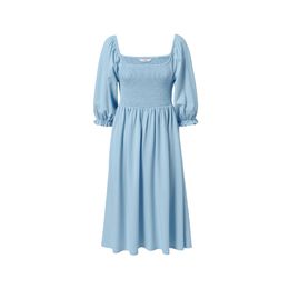Tchibo - Jerseykleid mit Puff&auml;rmeln - Damen - Gr. XL - hellblau