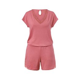 Tchibo - Jumpsuit-Pyjama - Damen - Gr. S - ros&eacute;