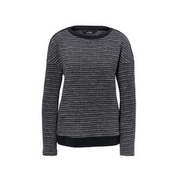 Tchibo - Strukturiertes Sweatshirt - Damen - Gr. XL - schwarz