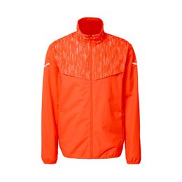 Tchibo - Windprotection-Laufjacke - Herren - Gr. M - orange/print