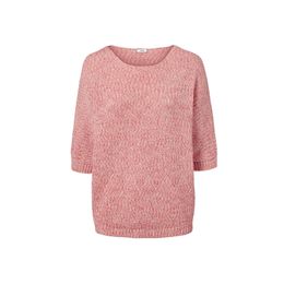 Tchibo - Sommerlicher Strickpullover aus B&auml;ndchengarn - Damen - Gr. S - koralle