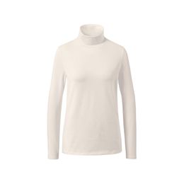 Tchibo - Rollkragenshirt - Damen - Gr. L - offwhite