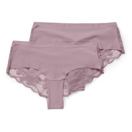 Tchibo - 2 Magic-Cut-Brazil-Slips - Damen - Gr. S - rosa