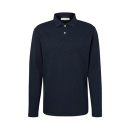 Tchibo - Langarm-Poloshirt - Herren - Gr. XXL - dunkelblau