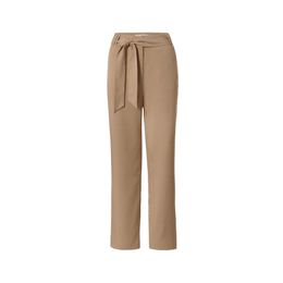 Tchibo - Webhose mit G&uuml;rtel - Damen - Gr. 36 - beige
