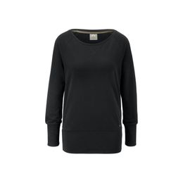 Tchibo - Sweatshirt mit Fledermaus&auml;rmeln - Damen - Gr. XS - schwarz