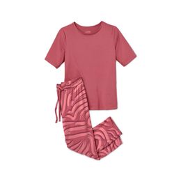 Tchibo - 7/8-Pyjama - Damen - Gr. S - braun