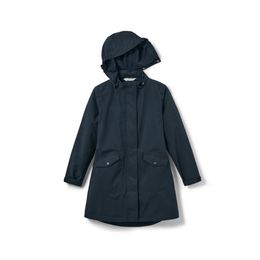 Tchibo - Kinder-Regenparka - M&auml;dchen - Gr. 122/128 - dunkelblau