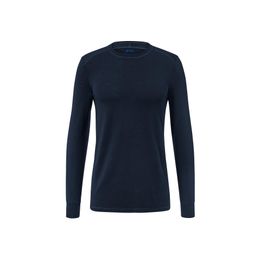 Tchibo - Langarmshirt mit Wolle - Herren - Gr. XXL - dunkelblau