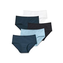 Tchibo - 5 Pantys - Damen - Gr. L - dunkelblau