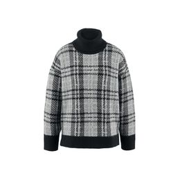 Tchibo - Strickpullover mit Rollkragen - Damen - Gr. XXL - wei&szlig;/jacquard