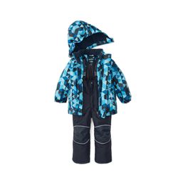 Tchibo - Schnee-Kombi - Baby - Gr. 86/92 - dunkelblau/print