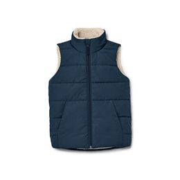 Tchibo - Kinder-Teddypl&uuml;sch-Steppweste - Gr. 170/176 - creme