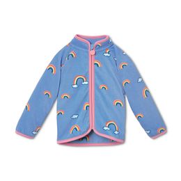 Tchibo - Microfleecejacke - Baby - Gr. 74/80 - hellblau