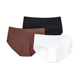 Tchibo - 3 Magic-Cut-Pantys - Damen - Gr. M - schwarz