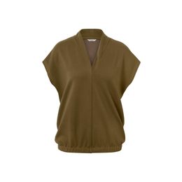 Tchibo - Blusenshirt mit V-Ausschnitt - Damen - Gr. XL - olivgr&uuml;n