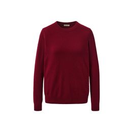 Tchibo - Feinstrickpullover mit Cashmere - Damen - Gr. XXL - bordeaux