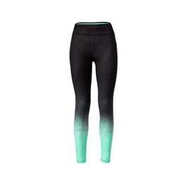 Tchibo - Sporttight mit Farbverlauf - Damen - Gr. M - schwarz/print