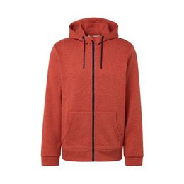 Tchibo - Kapuzen-Strickfleece-Jacke - Herren - Gr. XL - orange