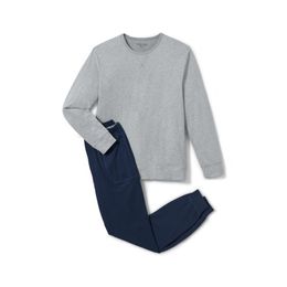 Tchibo - Pyjama - Herren - Gr. S - dunkelblau