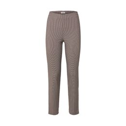 Tchibo - Stretchhose mit Hahnentritt-Jacquard - Damen - Gr. 40 - mehrfarbig/jacquard