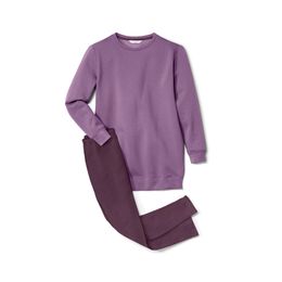 Tchibo - Leggings-Pyjama - Damen - Gr. M - dunkellila