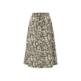 Tchibo - Bedruckter Midi-Rock - Damen - Gr. 48 - creme/print