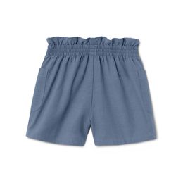 Tchibo - KK. M&auml;. Paperbag Shorts - M&auml;dchen - Gr. 98/104 - blau