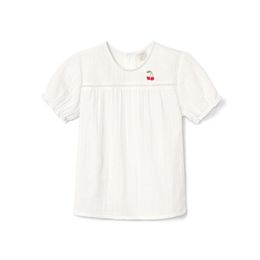 Tchibo - Baby/KK. M&auml;.-Bluse - M&auml;dchen - Gr. 110/116 - wei&szlig;