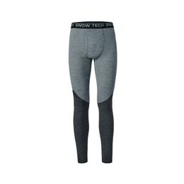 Tchibo - Funktionsunterhose mit Merinowolle - Herren - Gr. M - grau