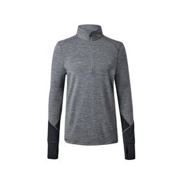Tchibo - Funktionsshirt mit Merinowolle - Herren - Gr. XL - grau