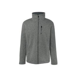 Tchibo - Thermo-Strickfleecejacke - Herren - Gr. L - grau