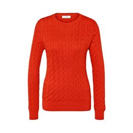 Tchibo - Zopfstrickpullover - Damen - Gr. M - orange