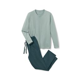 Tchibo - Herren-Pyjama - Herren - Gr. XL - petrol