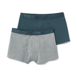 Tchibo - 2 Slipboxer - Herren - Gr. S/4 - petrol