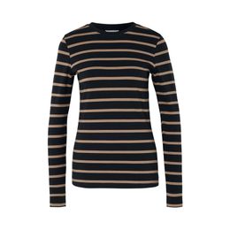 Tchibo - Gestreiftes Langarmshirt - Damen - Gr. XXL - schwarz/gestreift
