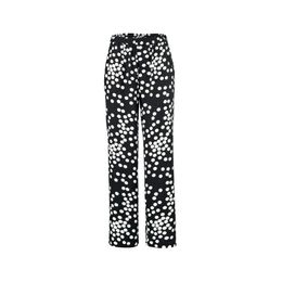 Tchibo - Gepunktete Webhose - Damen - Gr. 38 - schwarz/gepunktet