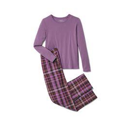 Tchibo - Pyjama - Damen - Gr. M - dunkellila