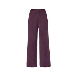 Tchibo - Lounge-Hose aus Strick - Damen - Gr. S - dunkellila
