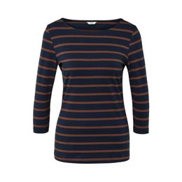 Tchibo - Gestreiftes Shirt mit 3/4-Arm - Damen - Gr. XXL - dunkelblau/gestreift
