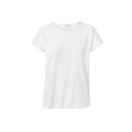 Tchibo - Shirt aus Leinenmix - Damen - Gr. XXL - wei&szlig;