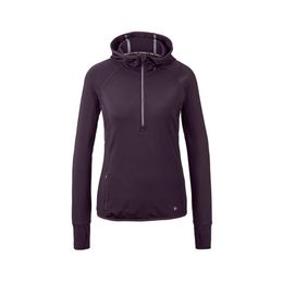 Tchibo - Thermo-Kapuzen-Laufshirt - Damen - Gr. M - dunkellila