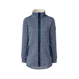Tchibo - Strickfleece-Mantel - Damen - Gr. S - blau