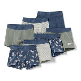 Tchibo - 7 Jungen-Slipboxer - Jungen - Gr. 134/140 - blau