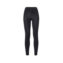 Tchibo - Thermoleggings mit Glitzertape - Damen - Gr. M - silber