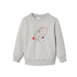 Tchibo - Kinder-Sweater - Baby - Gr. 50/56 - grau/print