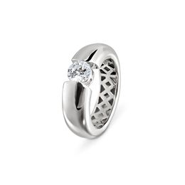 Tchibo - Ring - Damen - Gr. 19 - silber