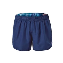 Tchibo - Bade- und Laufshorts - Damen - Gr. XL - dunkelblau/print